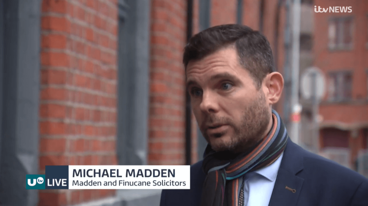 Post Office Horizon scandal - UTV Live - Madden & Finucane Solicitors Belfast